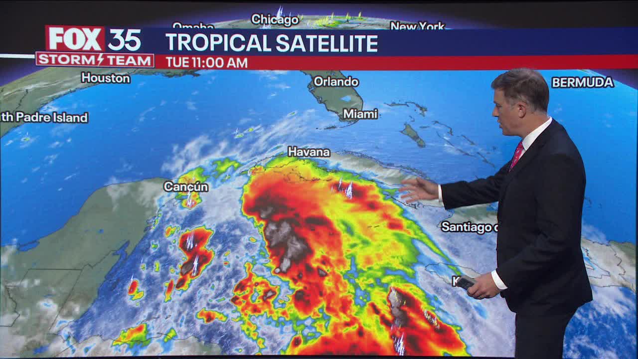 Tropical Storm Helene 11AM update: Latest forecast, track | FOX 35 Orlando